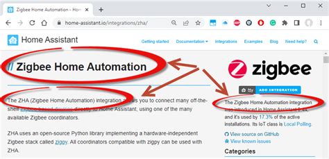 Rename Zigbee Home Automation Zha Integration To Be Called Just