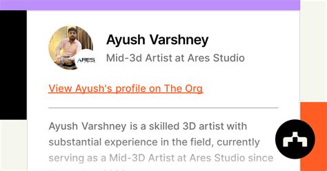 Ayush Varshney Mid 3d Artist At Ares Studio The Org