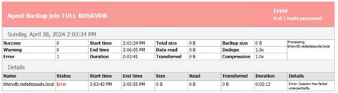 Backup Database Oracle In Bare Metal Not Working Veeam Community Resource Hub
