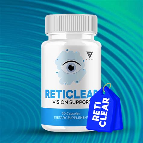 2 Pack Reticlear Capsules Reti Clear Vision Support Supplement 120