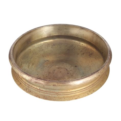 Sturdy Brass Urli In Traditional Design