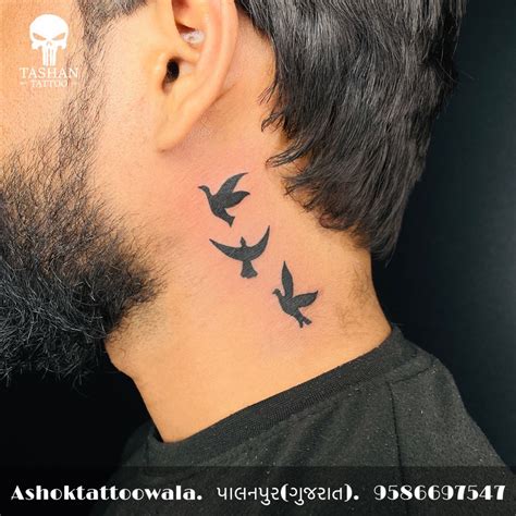 Traditional Bird Neck Tattoos Symbolism And Style Guide