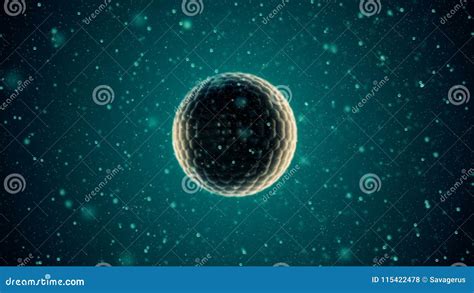 Abstract Cgi Motion Graphics And Animated Background Stock Illustration