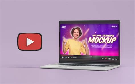 Premium Psd Personal Computer Youtube Interface