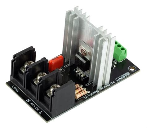 Dimmer Module 3 5vdc Pwm 24a 600v Met Rc Filter En Heatsink Domoticx