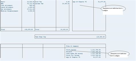 Solved Not Getting Exemption Us 10 In Payslip Sap Community