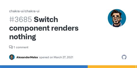 Switch Component Renders Nothing Issue 3685 Chakra Ui Chakra Ui GitHub