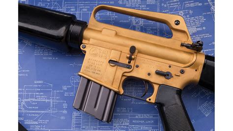 Colt Ar 15 Xm16e1 Machine Gun General Wheeler Rock Island Auction