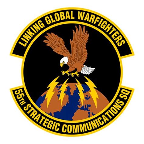 55 Scs Patch 55th Strategic Communications Squadron Patches