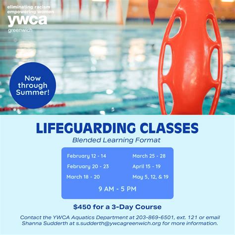 Ywca Greenwich On Linkedin Take Lifeguarding Classes At Ywca Greenwich