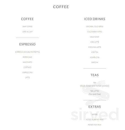 Hungry Ghost Menu In Brooklyn New York Usa