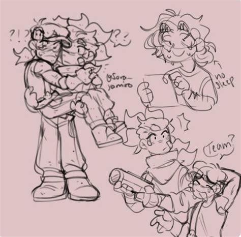 But Otro Fang X Shelly Милые рисунки Рисунки Аниме девушка