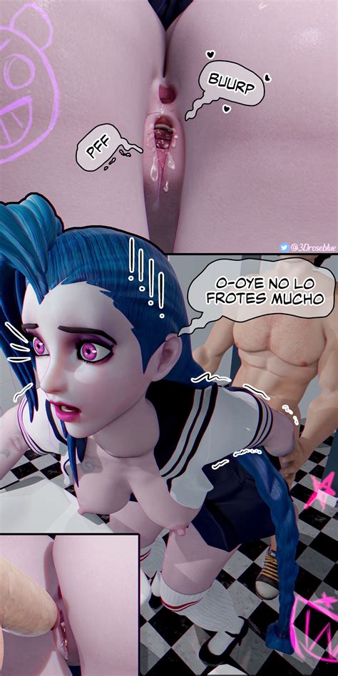 [roseblue3d] Jinx Broken Heart Comic Porn