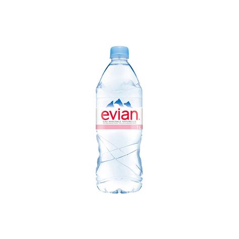 Evian Still Water Plastic Bottle 12 X 1l Aqua Amore Limited