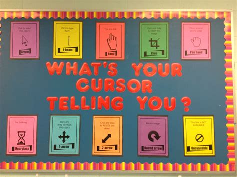 computer lab bulletin boards what s your cursor telling you