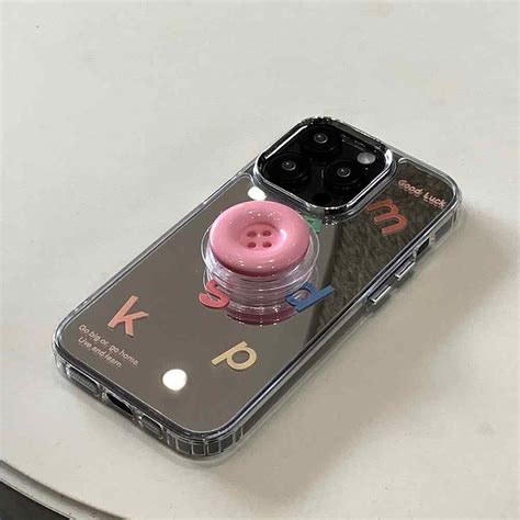 모드니츠 당일출고 스마트톡set 아이폰 미러 거울 레터링 케이스