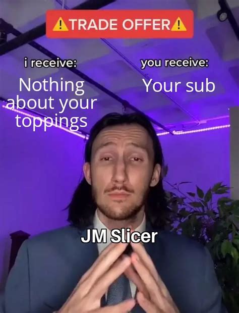 Anyone Else Get Told How To Sprinkle When Youre Just The Slicer