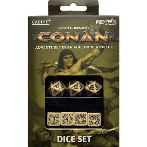 Conan Dice Set Board Game Supply