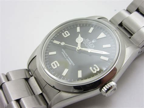 ロレックス Rolex ”スパイダーダイヤル エクスプローラー1 Ref14270 X番1991年製 ” ブッフェラー Bucherer