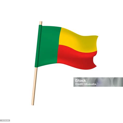 Benin Vector Flag Stock Illustration Download Image Now Backgrounds
