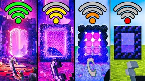 Minecraft With Different Wi Fi Super Compilation Youtube