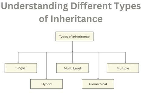 Understanding Different Types Of Inheritance