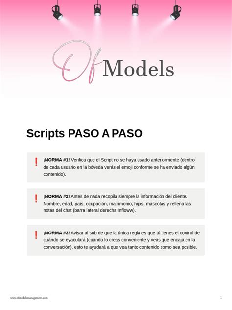 scripts paso a paso pdf