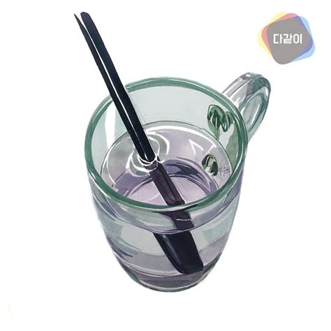 다같이미술학원 이수희t 개체시범작 3d Art Glass Copic