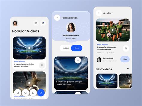 News App Ui Designs Themes Templates And Downloadable Graphic Elements On Dribbble
