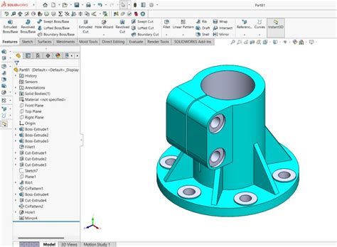 Today A Simple 3d Model Design In Solidworks Praveen Kumar Today A Simple 3d Model Design In Solidworks Praveen Kumar