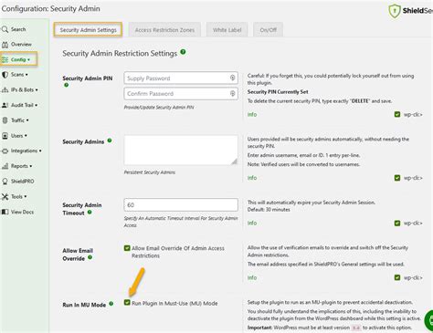 WP Shield Security PRO Release Appunti Dalla Rete