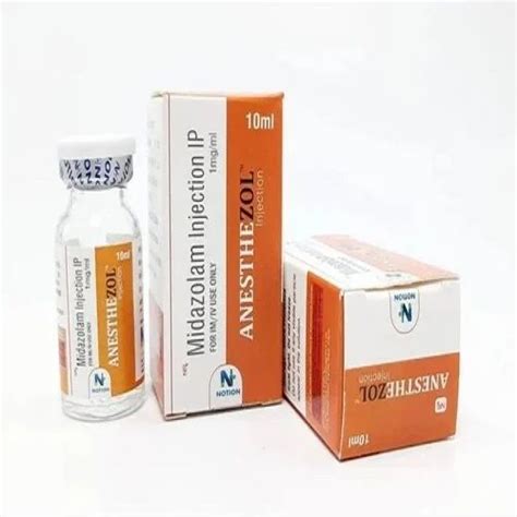 Midazolam Injection At ₹ 6000 Vial In Gurugram Id 2854770985655