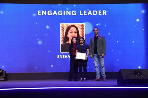 sneha poojary on linkedin i am deeply grateful and honored to receive engaging leader award in