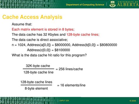 PPT Cache Performance Analysis PowerPoint Presentation Free Download ID