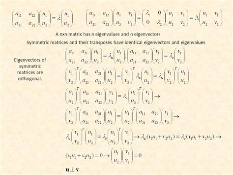 eigenvalues and eigenvectors ppt video online download