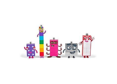 Official Numberblocks Figures Numberblocks Friends Six To Ten