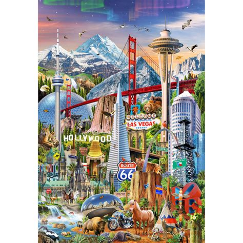 Puslespill Around The World Educa 42000 Biter Hobbyfabrikken