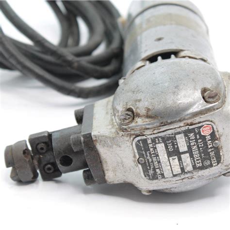 Black And Decker 16 Gauge 3250 Nibbler Metal Shear Electric