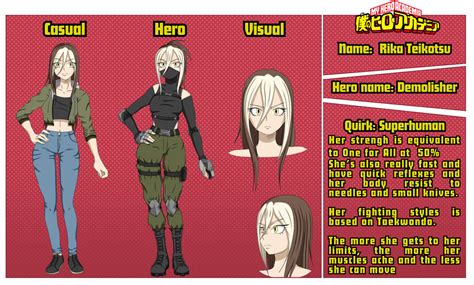 Mha Oc Rika Teikotsu By Odd0moon On Deviantart