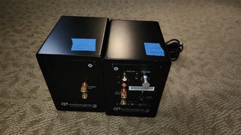 Audioengine A2 Full Set With Psu Black Left Speaker Blown Ebay