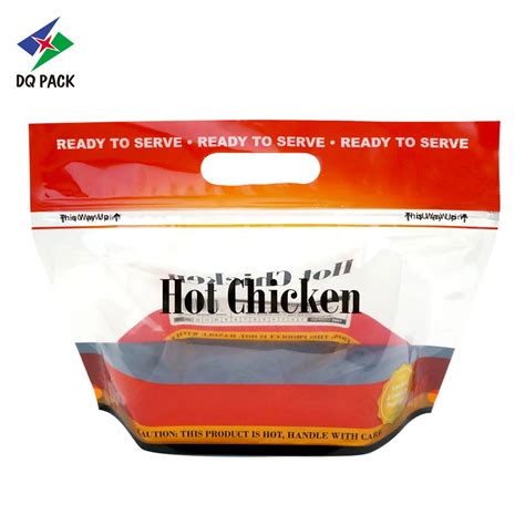 Custom Roast Chicken Packaging Resealable Bags Manufacturer