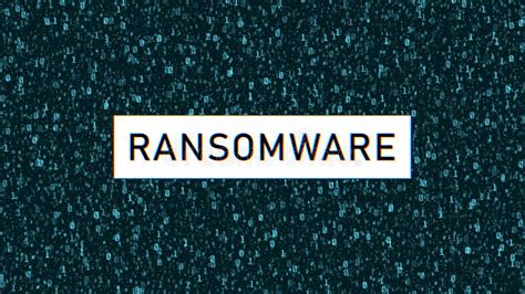 ransomware concept over computer binary code ransomware notification