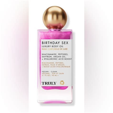 Truly Bath And Body Truly Body Oil Birthday Sex 9ml Nwt Poshmark