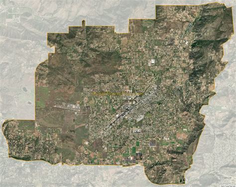 Map Of Ramona Ca In 1947 Pastmaps Ca Ramona 466203 1947 62500 Tn Map