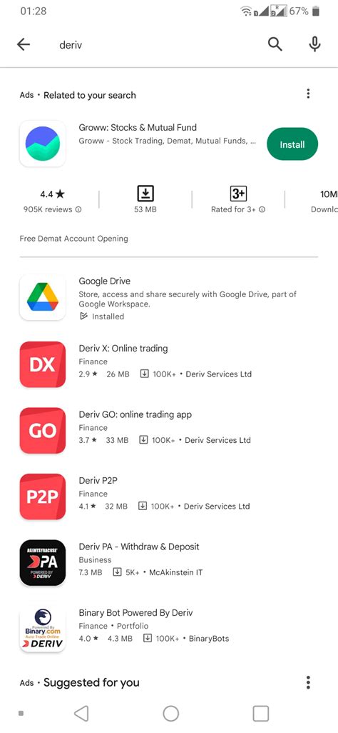 Deriv Download On Windows Mac Mobile Apps