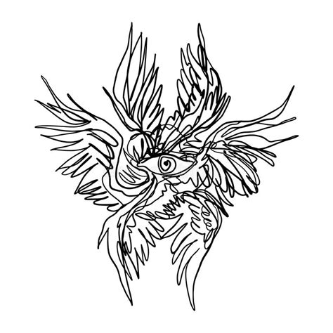 Concept Accurate Hand Drawn Seraphim Stock Illustrations 15 Concept