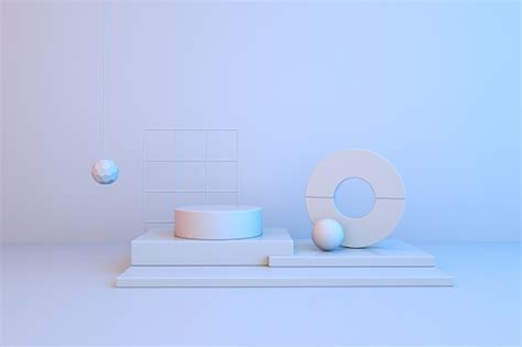 3d 렌더링 색상 기하학적 배경입니다 현대 최소한의 디자인의 기하학적 모양 프로모션 화장품 배경 제품 쇼를위한 미니멀 한 모형 0명에 대한 스톡 사진 및 기타 이미지