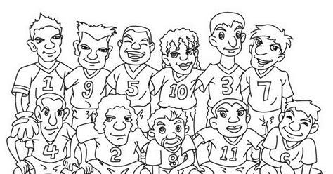 Selección De Fútbol Mexicana Para Colorear ~ 4 Dibujo