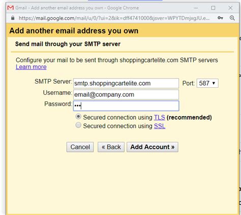 Set Up Email SMTP In Gmail
