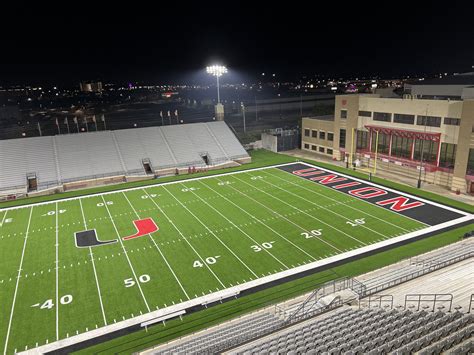 High School Football Field Photography